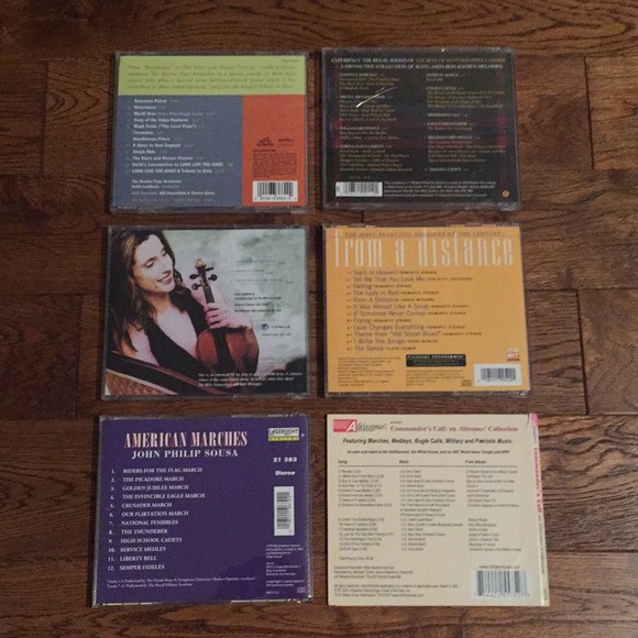 Media | Cd Collection Of Patriotic Easy Listening Music | Poshmark